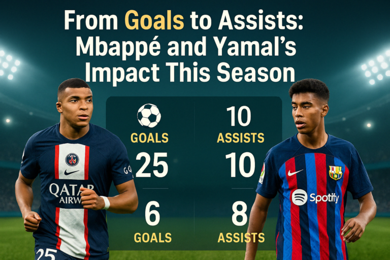 From Goals to Assists: Mbappé and Yamal’s Impact This Season | BEST FIXED MATCH
